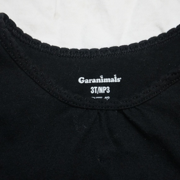 Garanimals | Shirts & Tops | Garanimals Black Short Sleeve Cotton ...